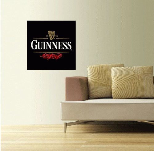 Guinness Beer Wall Decal Sticker 22" x 22" : Amazon.in