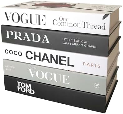 Amazon.com: Designer Books Decor Set of 3 Faux/Fake Book for Decoration ...