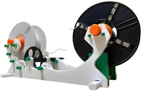 Electric Filament Winder, 3D Printing Spool Rewinder for 1kg Spools ...