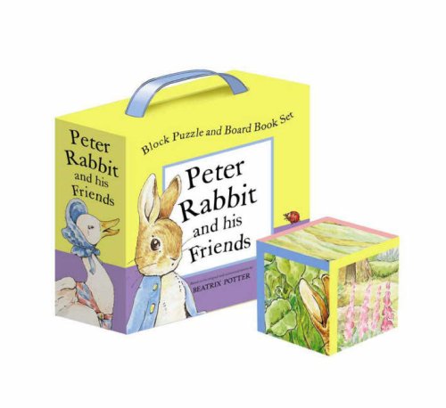 Peter Rabbit and His Friends A Block Puzzle and Board Book Set: Potter ...