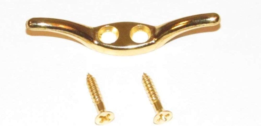 Amazon.com: 2 1/2" Bright Brass Cord Cleat for Woven Woods, Roman and ...