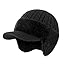 ColdShield Trapper Blocking Knitted Hats, Winter Trapper Hats for Men ...