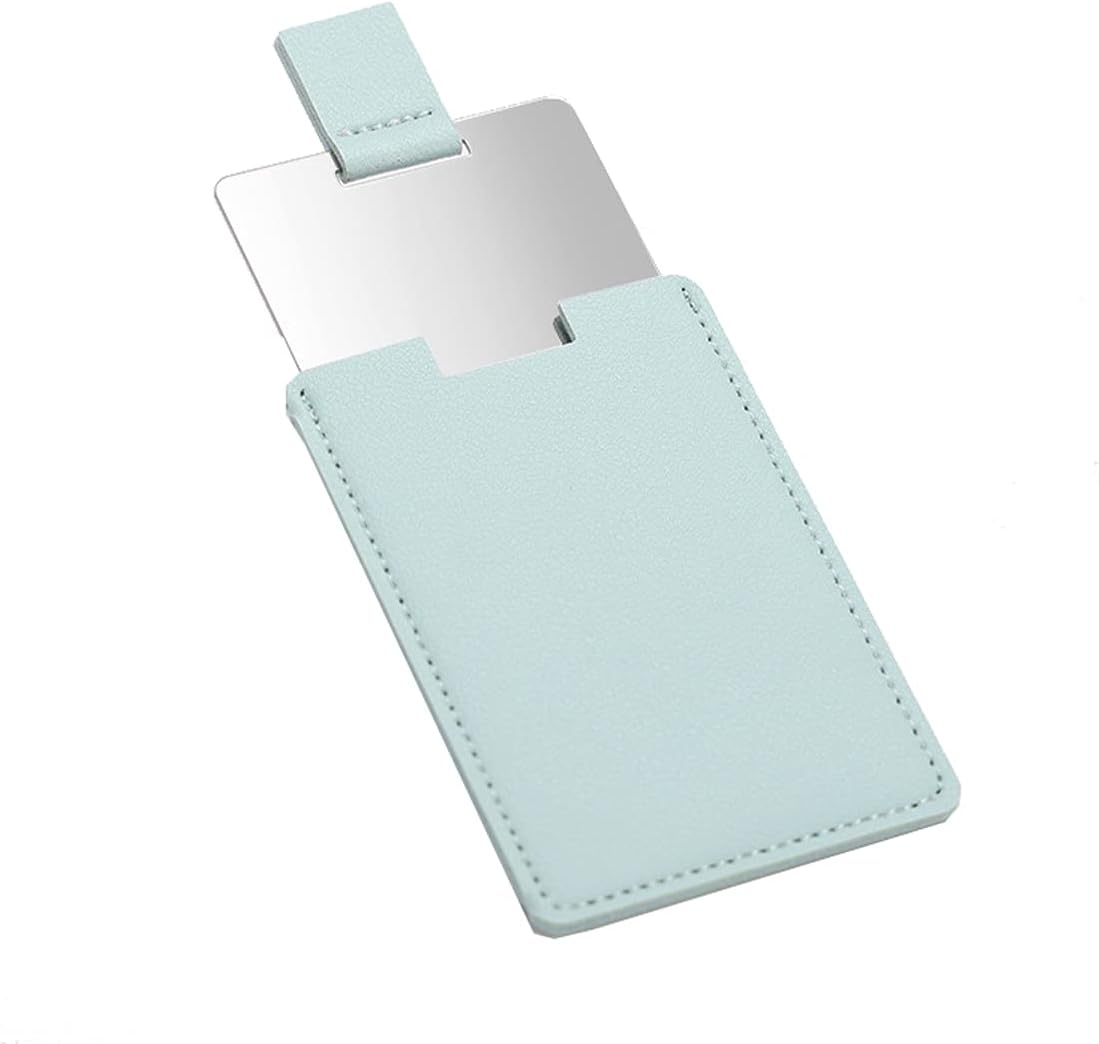 Amazon.com: Shatterproof Stainless Steel Compact Mirror for Purses ...