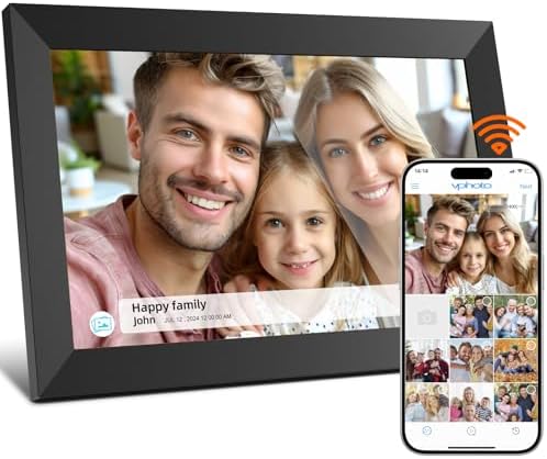 Amazon.com : Digital Picture Frame WiFi 16GB, 10.1 Inch Digital Photo ...