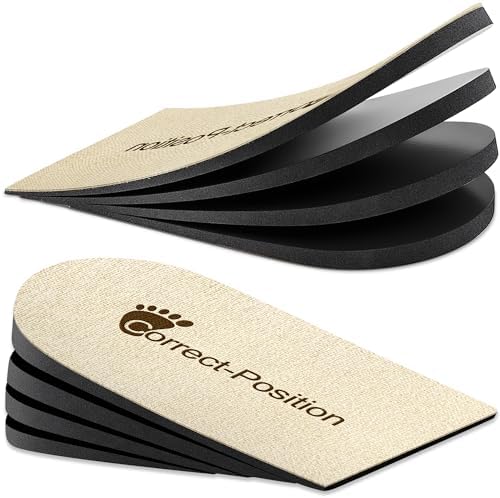 Amazon.com: Correct-Position Premium Orthopedic Heel Lift for Heel Pain ...