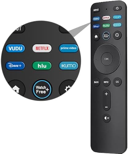 Amazon.com: Universal Remote for VIZIO All Smart TV, XRT260 Remote ...