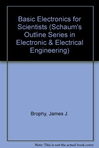 Amazon | Basic Electronics for Scientists (Schaum's Outline Series in Electronic & Electrical ...