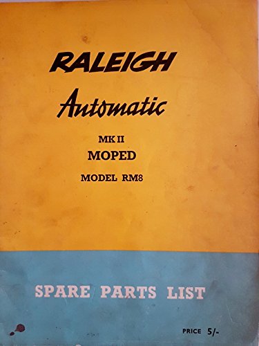 Raleigh Automatic Mk II Moped Model RM8: Spare Parts List: Amazon.co.uk ...