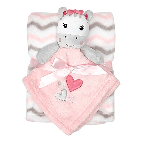Amazon.com : Chevron Blanket with Hippo Security Blanket : Baby