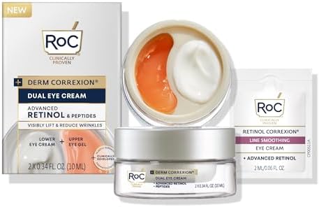 Amazon.com: RoC Derm Correxion Dual Eye Cream with Advanced Retinol ...