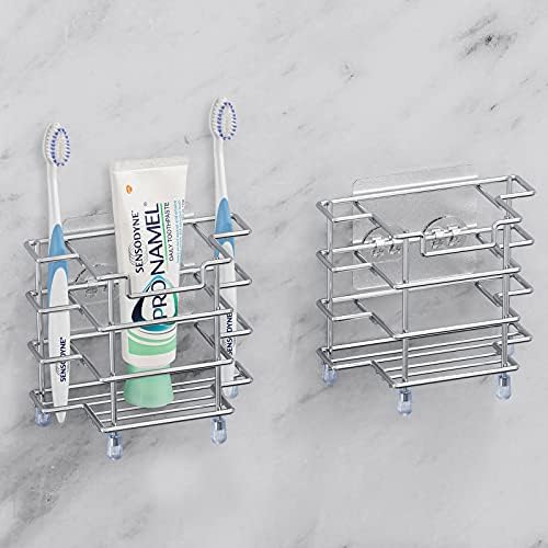 Amazon.com: Linkidea 2 Pack Electric Toothbrush Holder Wall Mounted ...