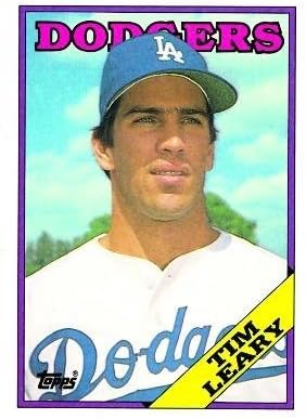 Amazon.com: 1988 Topps #367 Tim Leary - Los Angeles Dodgers (Baseball ...