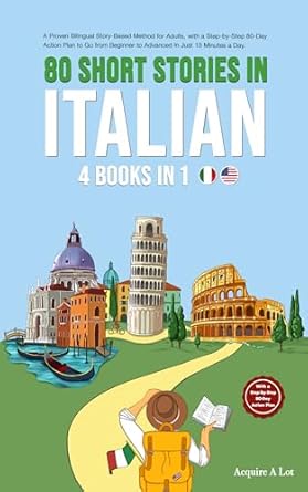 Amazon.com: 80 Short Stories in Italian - 4 Books in 1: A Proven ...