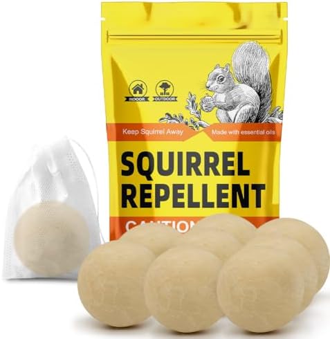 Amazon.com: Squirrel Repellent Outdoor, Squirrel Repellant for Attic ...