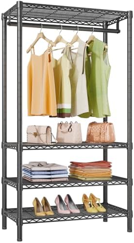 Amazon.com: VIPEK V1 Medium Portable Garment Racks 440lbs Load Capacity ...