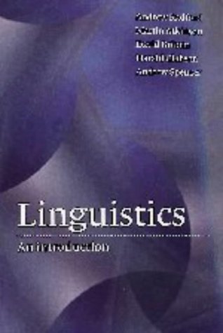 Amazon.com: Linguistics: An Introduction: 9780521472616: Radford ...