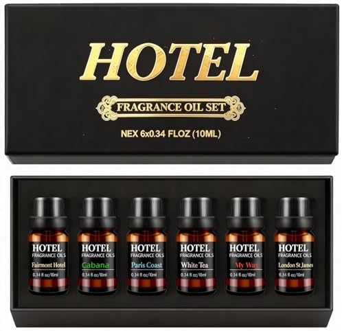 Amazon.com: Hotel Collection Luxury Scent for Diffuser Oils Set ...