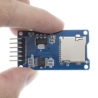 Amazon.com: 1pcs Micro SD Card Mini TF Card Reader Module SPI ...