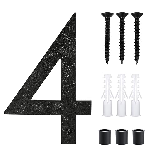 Floating House Number, 8 Inch Address Numbers Acrylic House Number ...