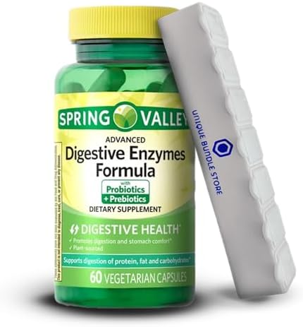 Amazon.com: Spring Valley, Advanced Digestive Enzymes with Probiotics ...