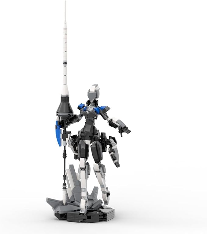 Amazon.com: Lancer Mecha Building Blocks Set, Compatible with Lego ...