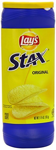 Amazon.com: Lay's Stax, Original, 5.75 Ounce Container by Lay's Stax