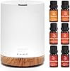 Amazon.com: ASAKUKI 300ML Essential Oil Diffuser, Quiet 5-in-1 Premium ...