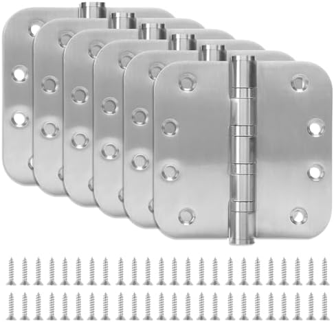 2 Pack 4 Inch Stainless Steel Heavy Duty Ball Bearing Hinges - 5/8 ...
