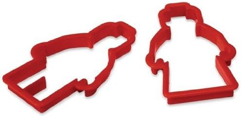 Amazon.com: LEGO Minifigure Cookie Cutters 852524: Lego Brick Cake Mold ...