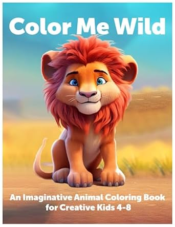Color Me Wild: An Imaginative Animal Coloring Book for Creative Kids 4 ...