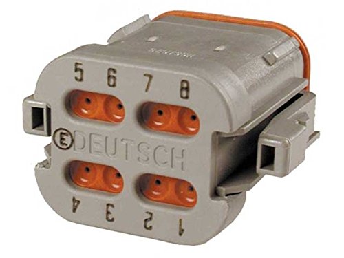 Amazon | TE(タイコエレクトロニクス_ ドイチェ) DT06-08SA-CE05_10個入り_DTシリーズ_ソケットコンタクト用ハウジング | 角型コネクタ | 産業・研究開発用品 通販