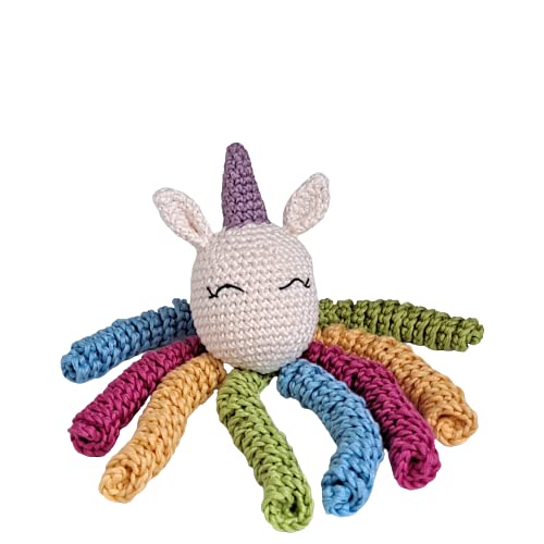 Amazon.com: Crochet Octopus unicorn for babies, octopus unicorn for ...