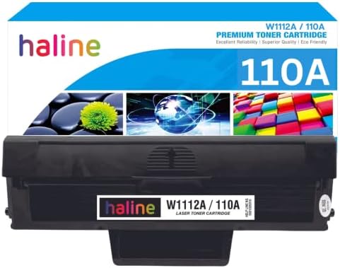 Haline 110A / W1112A Black Toner Cartridge Compatible for HP 110A ...