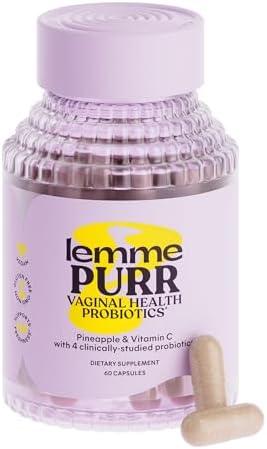 Amazon.com: Lemme Purr Vaginal Probiotics for Women - Promotes pH ...