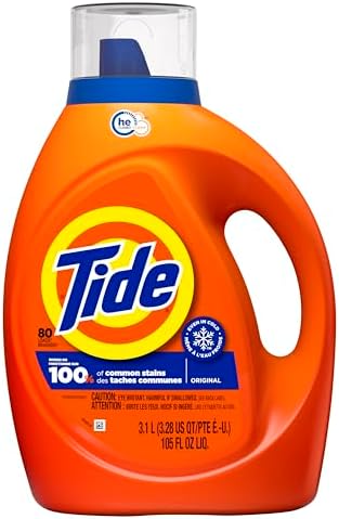 Amazon.com: Tide Liquid Laundry Detergent, HE Compatible, Original ...