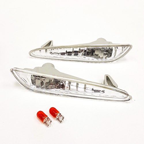 Amazon.com: LEDIN Euro Chrome Front Side Marker Light Kit For 2003-2006 ...