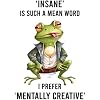 Amazon.com: Funny Frog Humor 8x8" Fabric Panel for Quilting Crafting ...