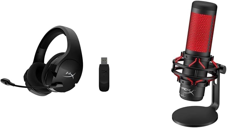 HyperX Cloud Stinger Core - Wireless Gaming Headset & QuadCast - USB ...
