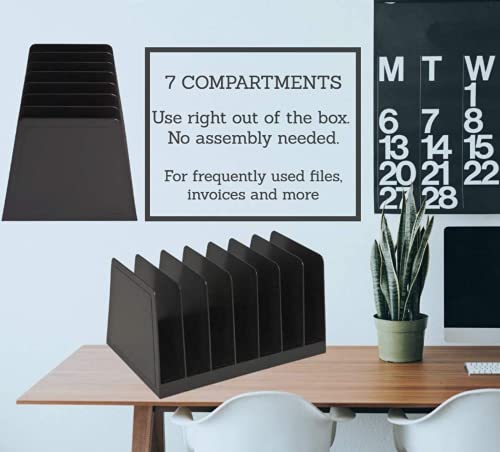 Snapklik.com : 1InTheOffice Desk Step Sorter - 7 Compartments