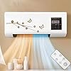 Amazon.com: Multifuntional Wall Air Conditioner Fan 2-in-1 Wall Mounted ...