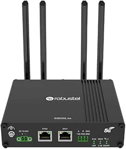 Robustel 5G R5020 Lite Dual SIM Industrial M2M/IOT Router (Router Only ...