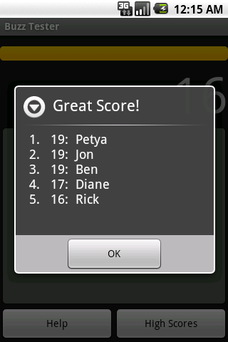 Buzz Tester - App on Amazon Appstore