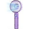 Amazon.com: Portable Mini Handheld Fan,Transparent Design Small Fan ...