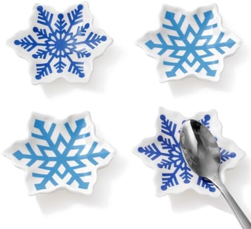 Amazon.com: Whaline 4Pcs Christmas Spoon Rest Gingerbread Man Ceramic ...