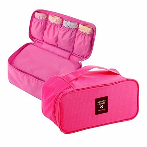 Buy Travel Women Organizer Bra Underwear Pouch Cosmetic Bag Portable ...