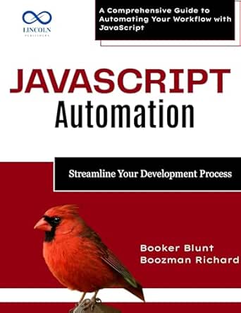 Amazon.com: JavaScript Automation: Streamline Your Development Process ...