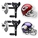 Amazon.com : LEKUSHA 2 Pack Metal Football Helmet Wall Mount Display ...