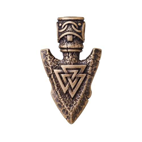 Amazon.com: Viking Bronze Necklace Odin's Spear Gungnir - Norse ...