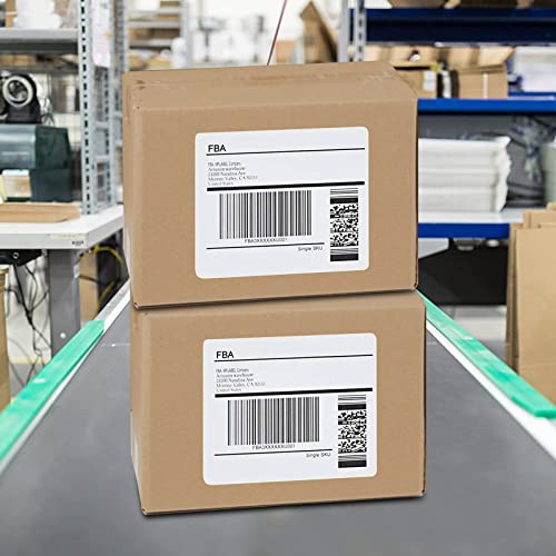 Snapklik.com : 3 1/3 X 4 Labels - 6 Up Self Adhesive Shipping Labels ...