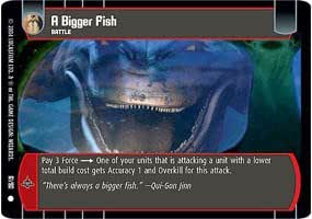 STAR WARS TCG PHANTOM MENACE FOIL A BIGGER FISH 61C at Amazon's ...